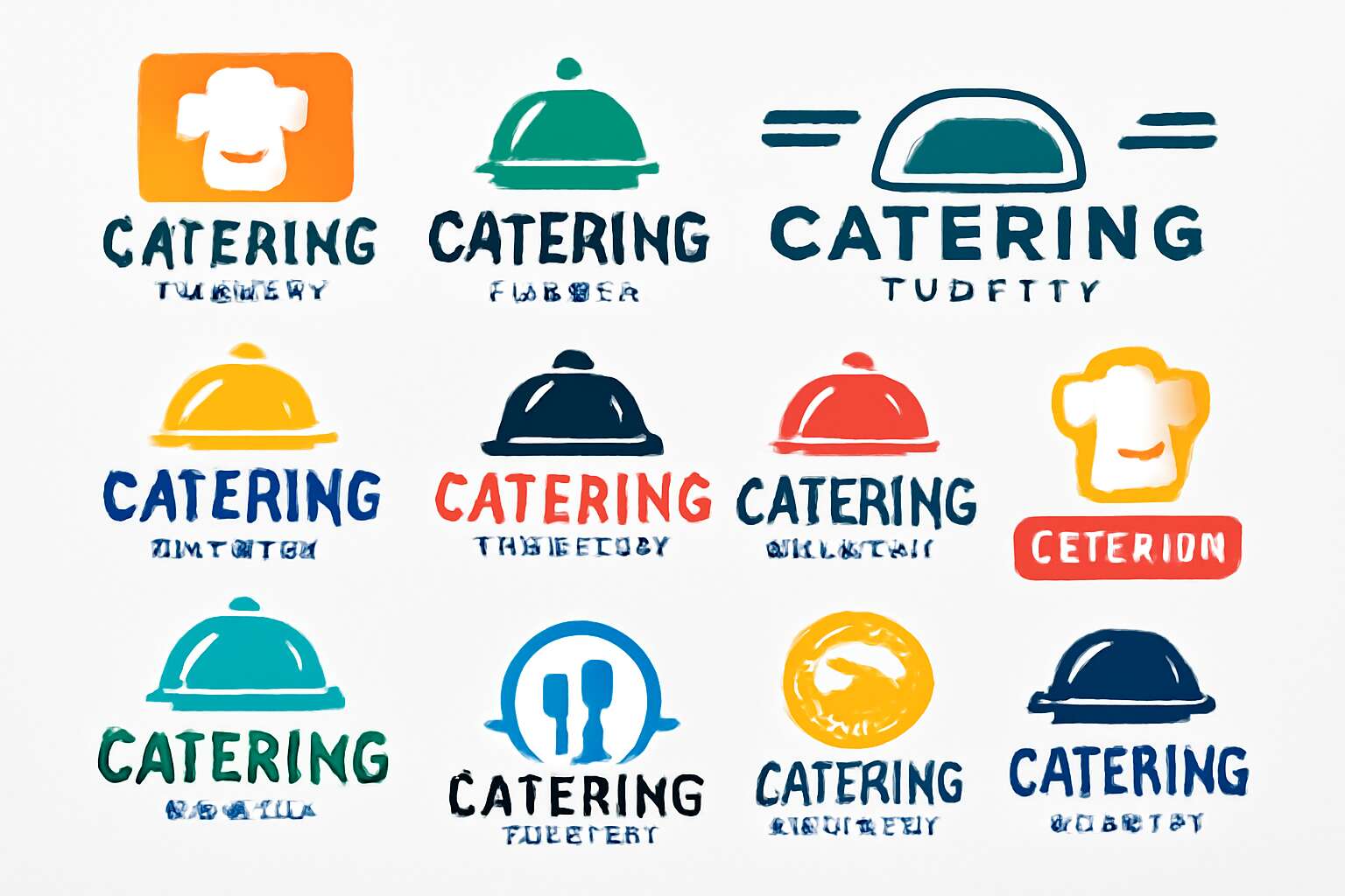 Explore stunning catering companies logos that wow clients. - Food Platter